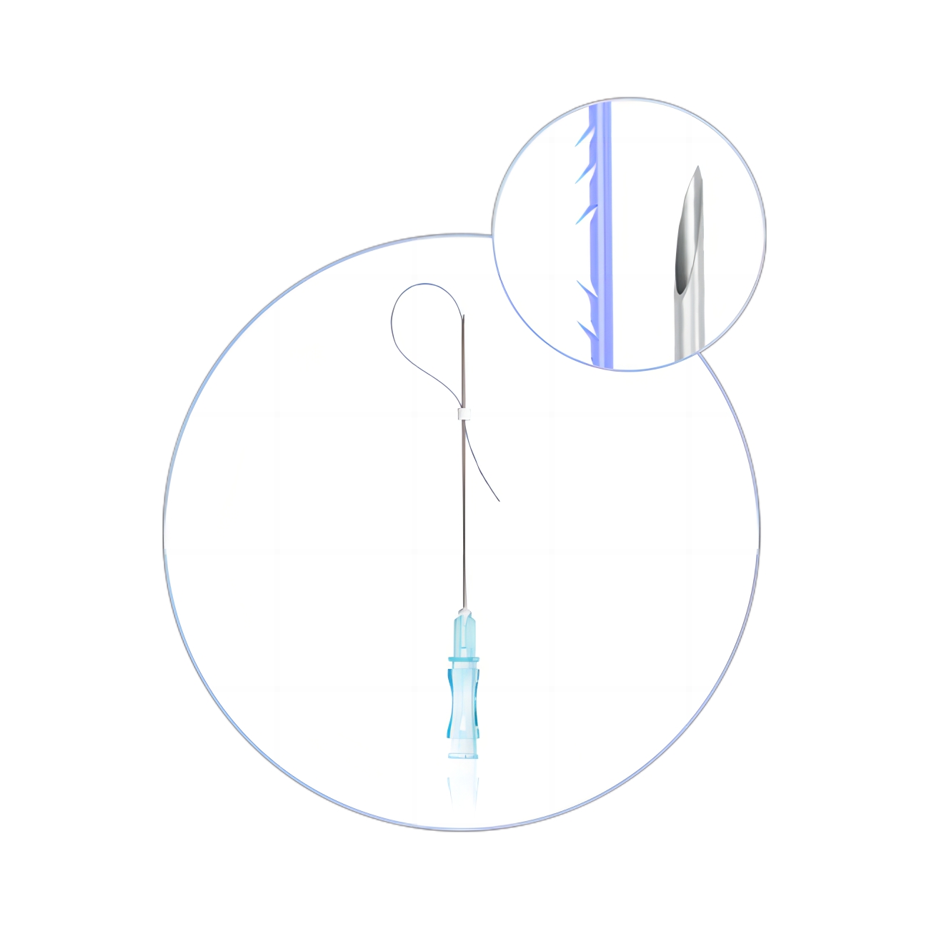 PRINCESS Croma Princess Threads 2D Barb 23G 90mm x 12 - MebeautyOnline英國專業美學產品批發零售商家